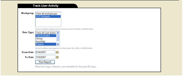 LeadMaster CRM Knowledgebase - Track User Activity