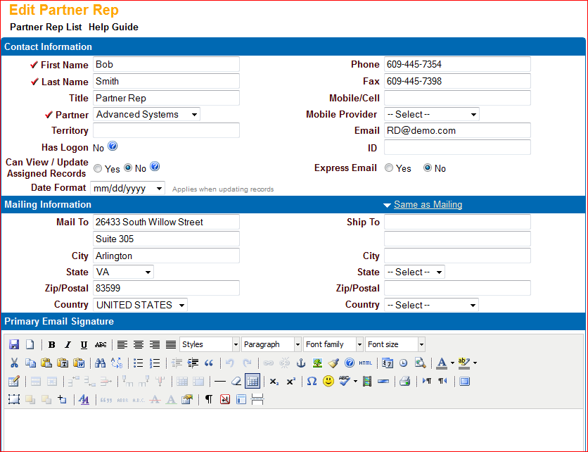 LeadMaster CRM Knowledgebase - Assignments Tables LeadMaster CRM Knowledgebase - Assignments Tables