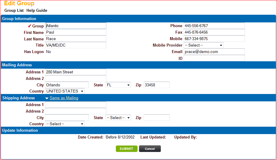 LeadMaster CRM Knowledgebase - Assignments Tables LeadMaster CRM Knowledgebase - Assignments Tables
