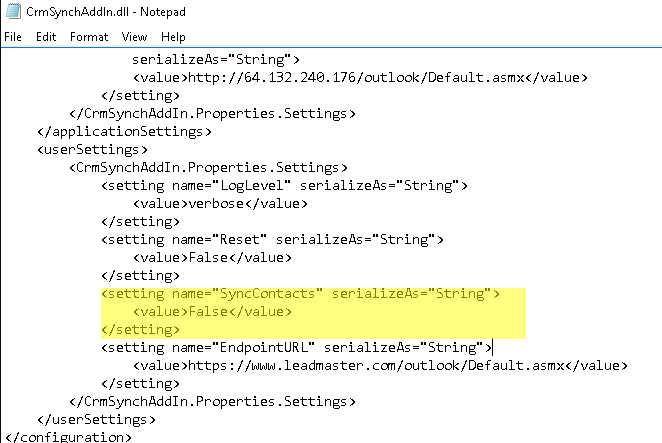 Leadmaster Crm Knowledgebase Outlook Crmtool Contact Sync