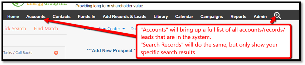 LeadMaster CRM Knowledgebase - Downloading Lead Information